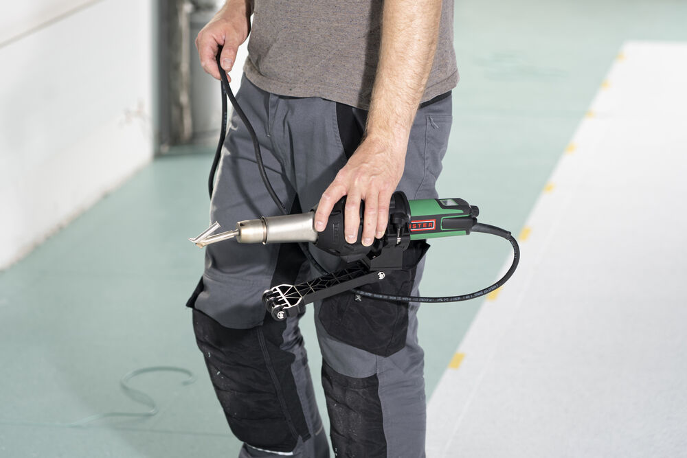 Leister TRIAC ST, 230V/1600W, EASYFLOOR Kit, EU plug | 163.136 | Heat Guns