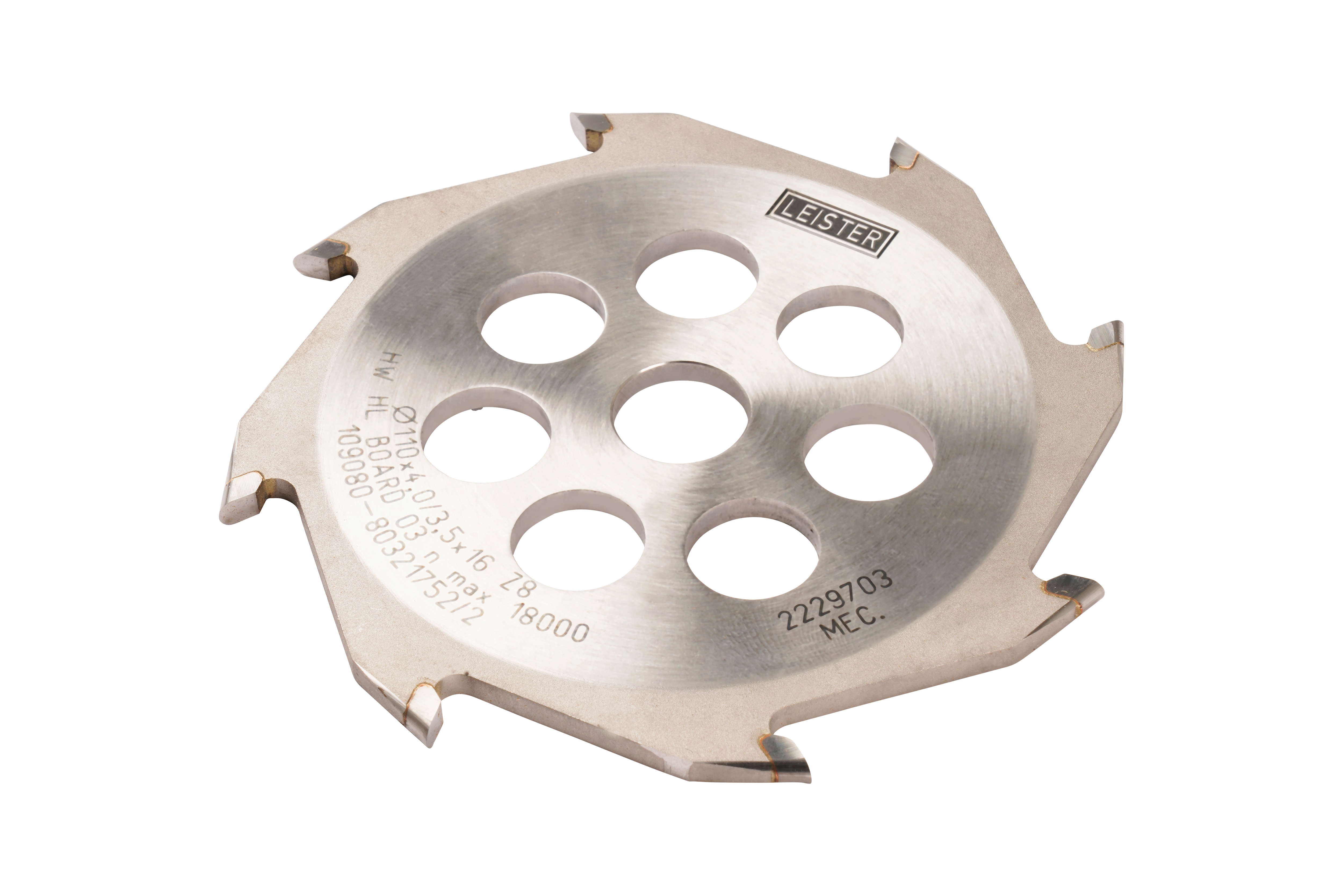 Leister Carbide milling cutter ø 110 x 3.5 mm, trapezoid shape | 102. ...