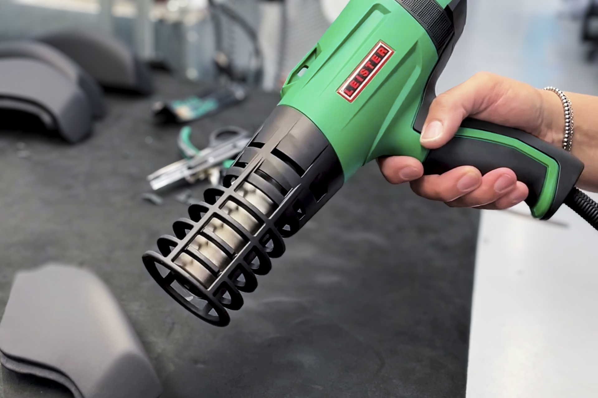 Smooth Leather Seats with Leister Hot-Air Technology