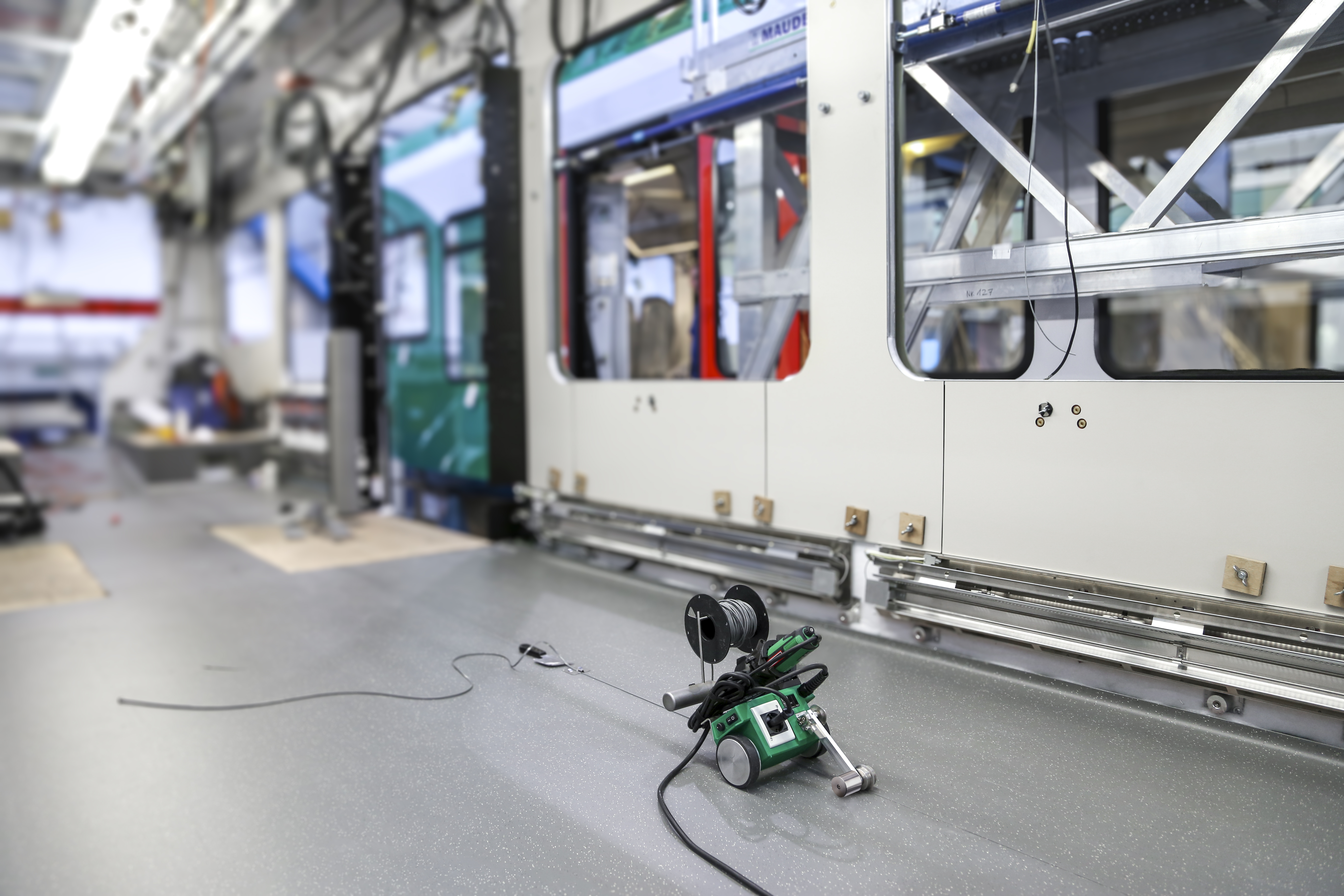 Leister Technology for Perfect Floor Joints in Stadler Trains