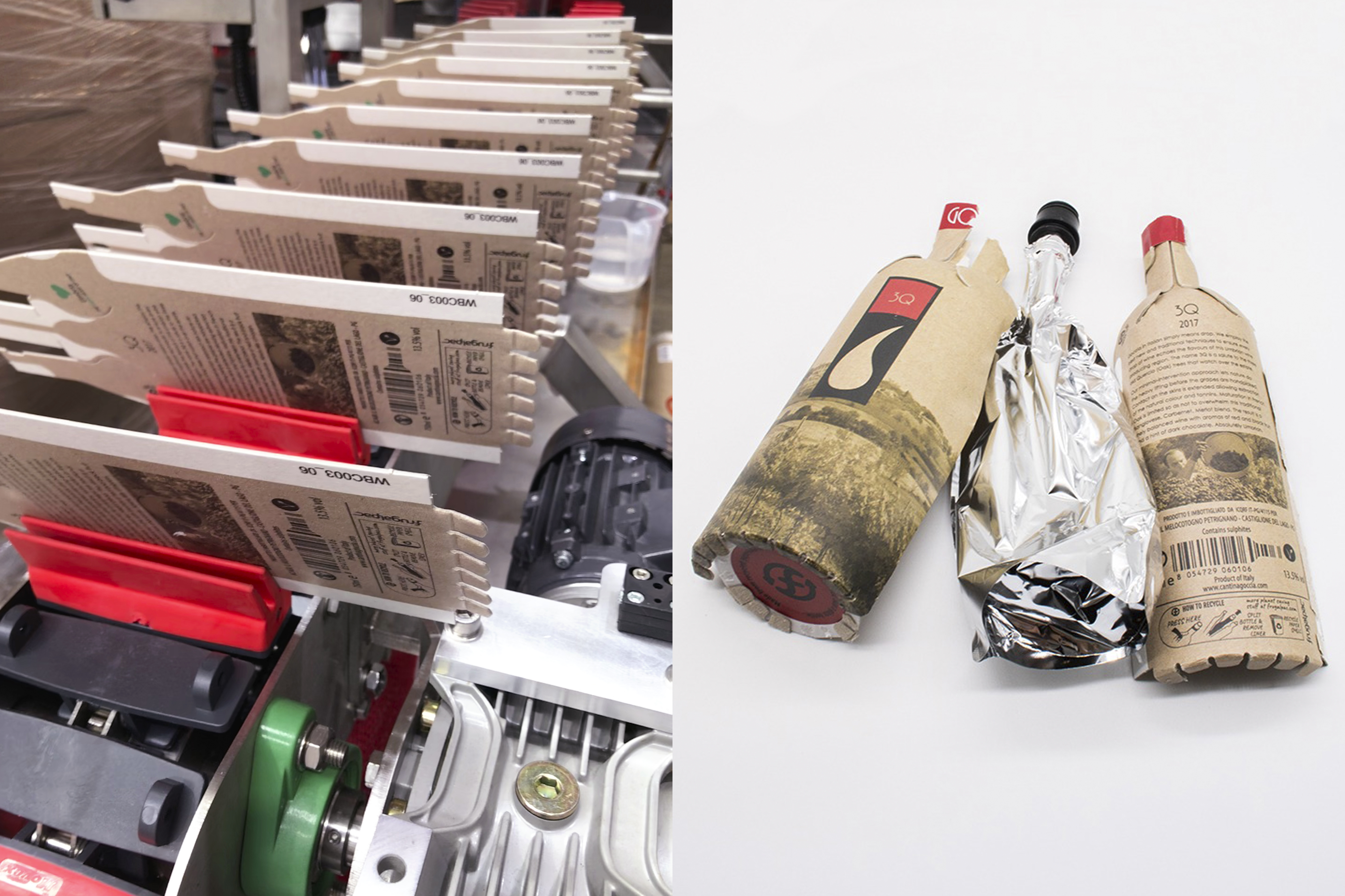 Paper Bottles Shaped with Leister Precision