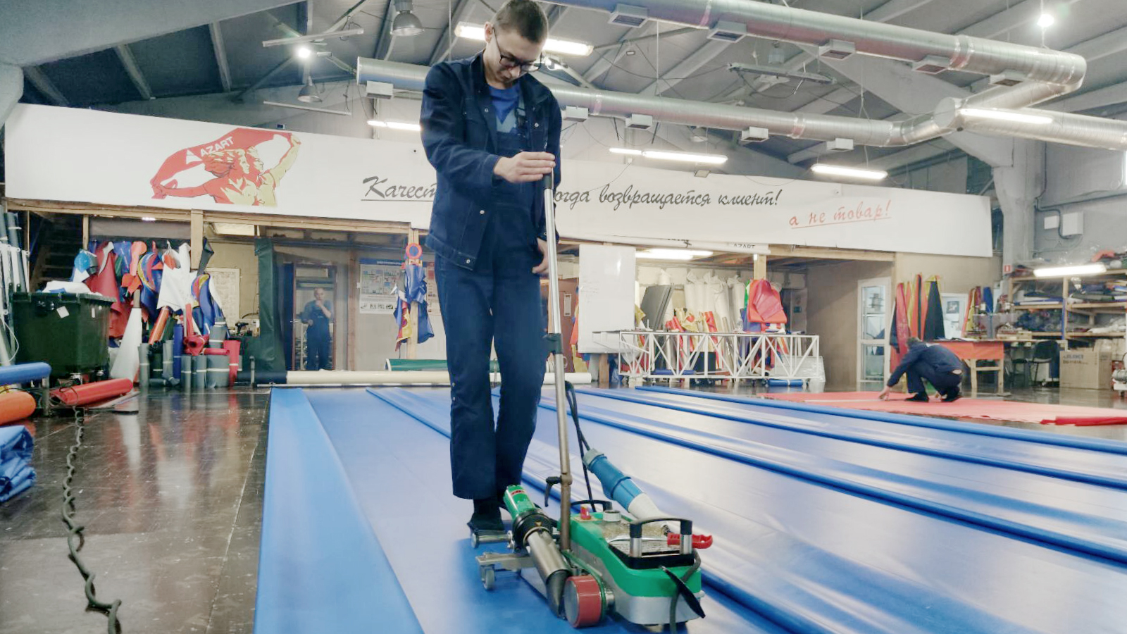 AZART from St. Petersburg Relies on Leister Welding Machines